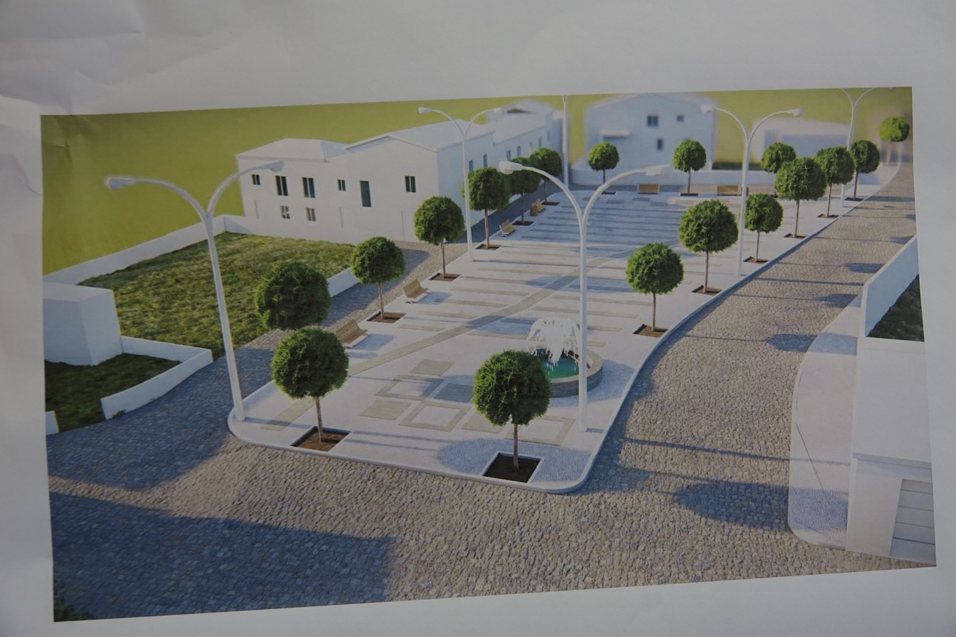 Nova alameda vai ligar Junta de Freguesia de Ceira à Igreja Paroquial ...