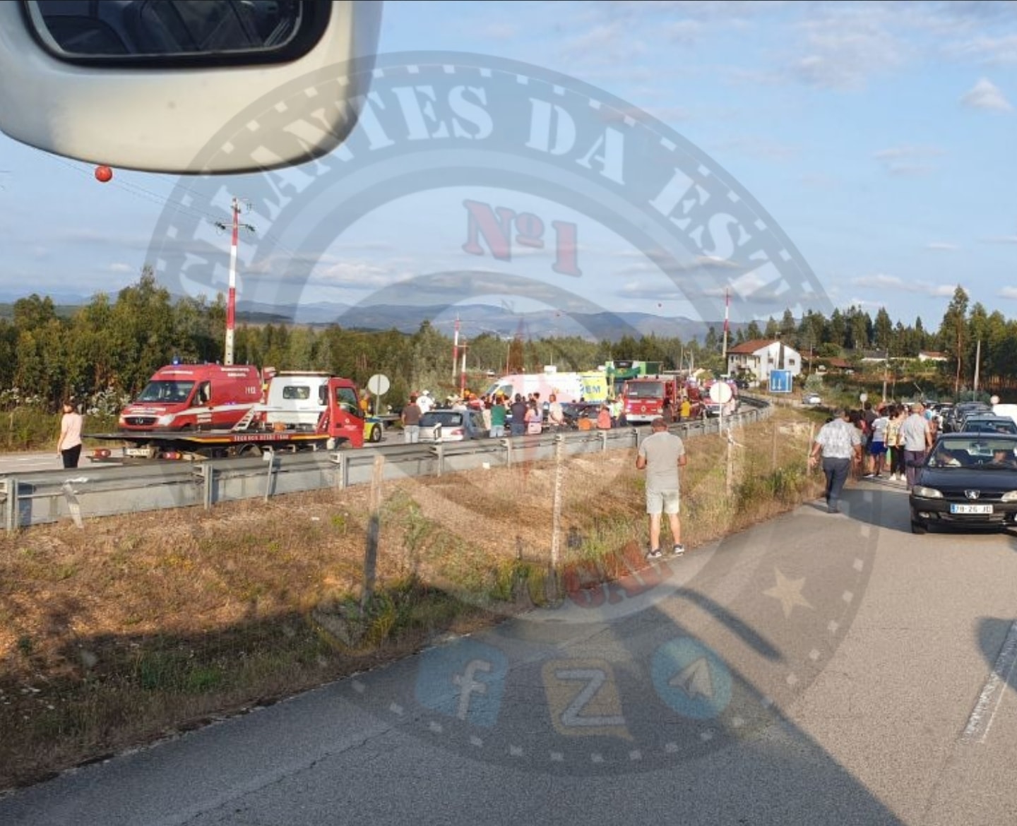 Morte e caos em colisão aparatosa no IC6 – Notícias de Coimbra