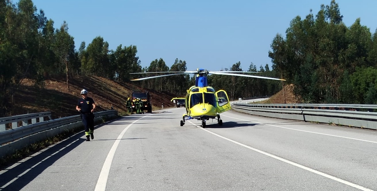 Acidente no IC6 entre Tábua e Arganil faz seis vítimas. Helicóptero do ...