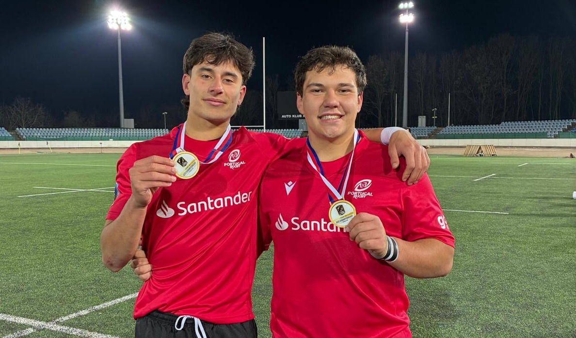 Lousã: Afonso Carvalho e Tomás Batista escrevem história no rugby Sub ...